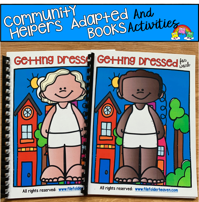 Community Helpers Adapted Books – adaptedbooks