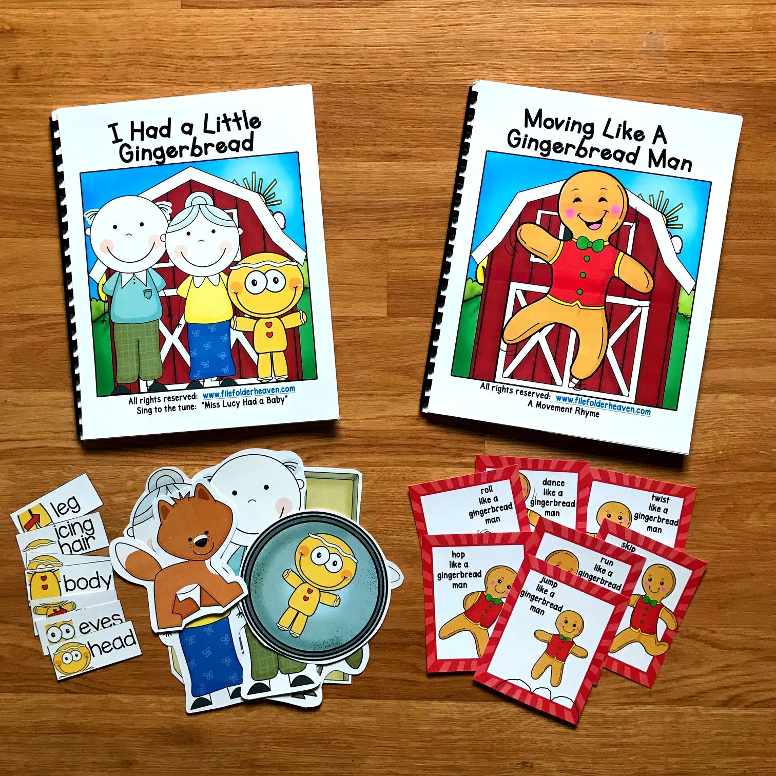 Gingerbread Man Adapted Books (w-Music and Movement) – adaptedbooks