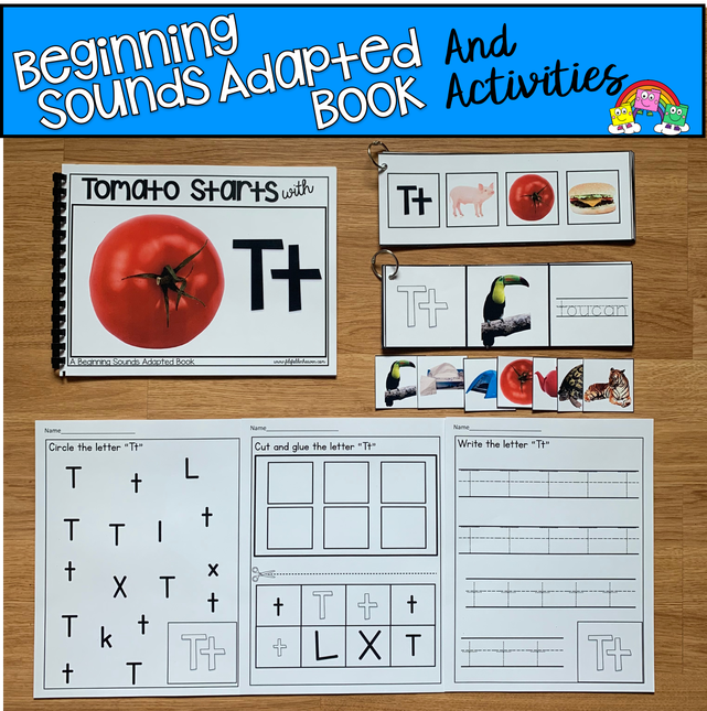 "Tomato Starts With T" (Beginning Sounds Book And Activities ...